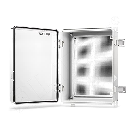 QILIPSU Waterproof Junction Box IP67 Outdoor Plastic Electrical Project Enclosure Weatherproof ...