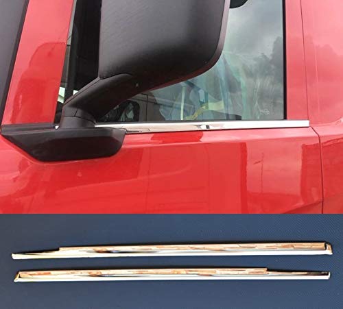 Buy 2x stainless steel window trims for Scania S R 2016-2019 trucks ...