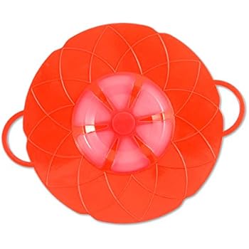 Amazon.com: 1 X Boil Over Safeguard - Silicone Lid Stops Pots and Pans ...