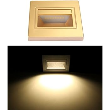 WAC Lighting WL-LED100-C-WT Rectangular Scoop 4W 120V LED Step Light ...