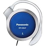 Panasonic RP-HS46E-K Slim Clip on Earphone - Black: Amazon.co.uk ...