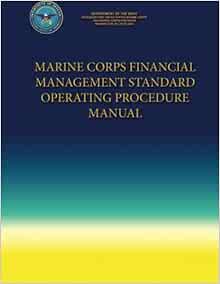 Marine Corps Financial Management Standard Operating Procedure Manual ...