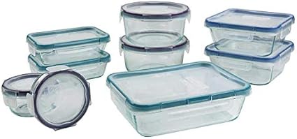 Amazon.com : Snapware Pyrex Glass Leak-Proof Airtight Stackable ...