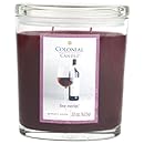 Amazon.com: Colonial Candle Merlot Oval Jar Candle 22 Oz: Home & Kitchen