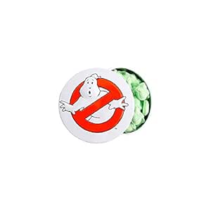 Amazon.com: Ghostbusters Candy Tin Slimer Sours (1 Tin) : Grocery ...