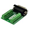 Slim Right Angle D-SUB Header Breakout Board Terminal Block DSUB ...