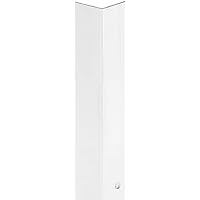Prime-Line MP9130 Corner Shield Perforated, 1-1/8 In. x 48 in, Vinyl ...