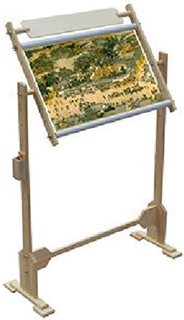 Cross Stitch Embroidery Wooden Floor/Tabletop Tapestry Stand Frame 3 ...