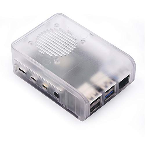 Buy KEYESTUDIO Raspberry Pi 4 Case Transparent RPI 4 Case for Raspberry ...