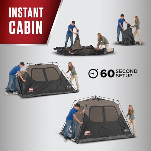 Mua Coleman 4/6/8/10 Person Instant Camping Tent with 1-Minute Setup ...