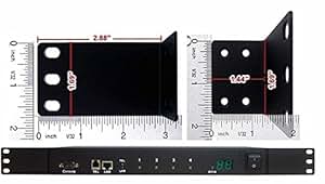 Amazon.com: Premium Rack Mounting Ears With Screws For 1U Rack ...
