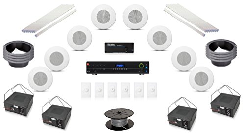 Buy JBL CSS8018 8 inch In-Ceiling Speaker Bundle with JBL VMA160 60 ...
