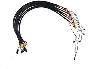 Amazon.com : Parts & Accessories ESC Power Supply Signal Line Extension ...