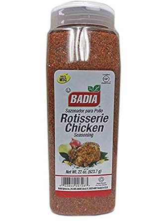 Badia Rotisserie Chicken Seasoning (Sazonador para Pollo) 623.7g (22 oz ...