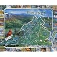 Amazon.com: White Mountain Puzzles Best of Virginia 1000 Piece Jigsaw ...