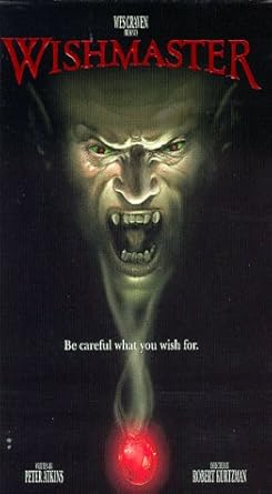 Amazon.com: Wishmaster [VHS]: Tammy Lauren, Andrew Divoff, Robert ...