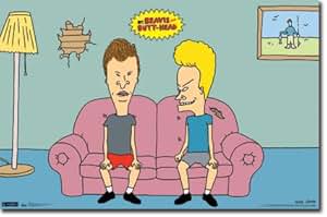 Amazon.com: (22x34) Beavis & Butt-Head Couch TV Poster Print Poster ...