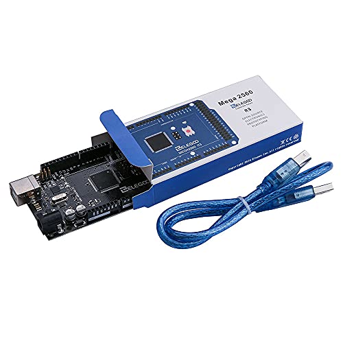 ELEGOO MEGA 2560 R3 Board ATmega2560 ATMEGA16U2 + USB Cable Compatible ...