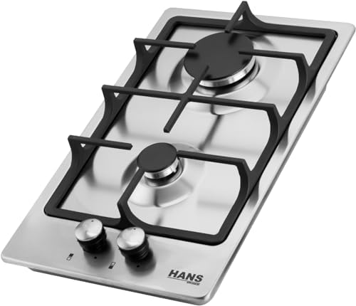 سعر Hans gas cooker 30cm - 2 burners - Cast Iron Pan Support ...
