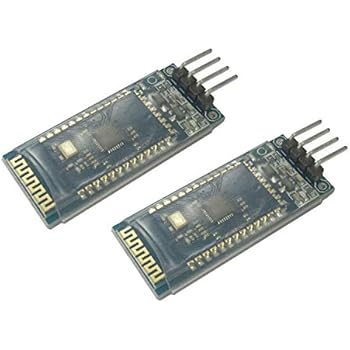 Amazon.com: HiLetgo HC-06 RS232 4 Pin Wireless Bluetooth Serial RF Transceiver Module Bi ...