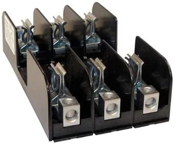 Fuse Block, Industrial, 100A, 3 Pole: Amazon.com: Industrial & Scientific
