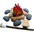 Amazon.com: Felt Campfire Play Set for Kids with Smore and Roasting ...