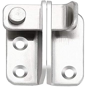 Amazon.com: Small Size Spring Loaded Latch Pin - Door Security Slide ...