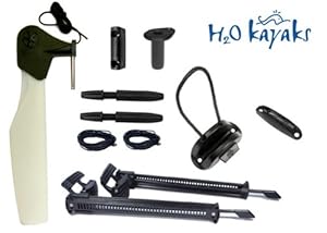 H2O Universal Kayak Rudder Kit: Amazon.co.uk: Sports & Outdoors