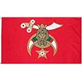 Amazon.com : Shriner Flag - 3 foot by 5 foot Polyester (NEW) : Patio ...