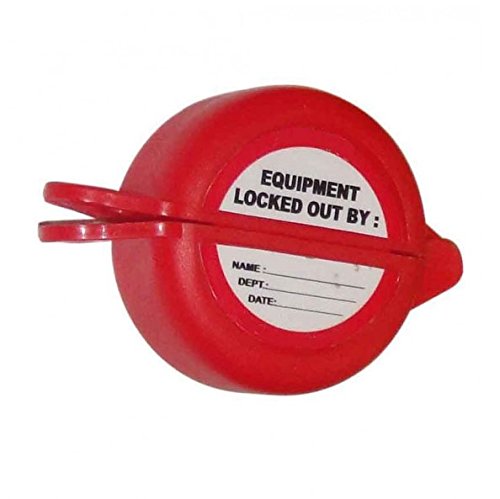 LOTO Emergency Stop Switch/Push Button Lockout with 3 Holes for Locking ...