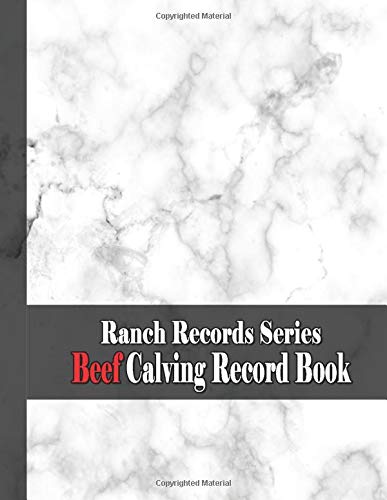 Amazon.com: Beef Calving Record Book: Comprehensive log of Heifer, Cow ...