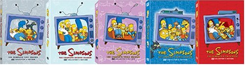 Simpsons: Seasons 1-5 DVD 1990 Region 1 US Import NTSC: Amazon.co.uk ...