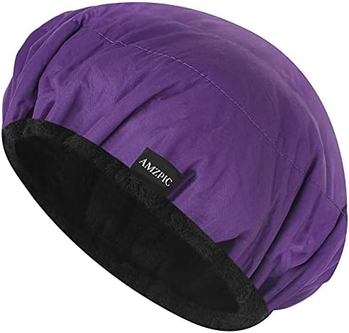 Amzpic Cordless Deep Conditioning Heat Cap - Safe, Microwavable Heat ...