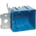 Carlon B121ADJ Outlet Box, New Work, 1 Gang, 3-3/4-Inch Length by 3-7/8 ...