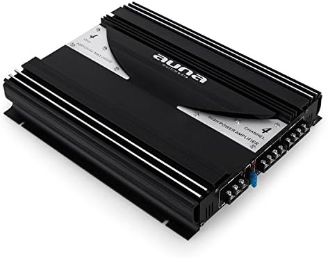 AUNA AMP-CH06 - Car HiFi amplifier, 6-channel car power amp, Power ...