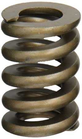 Die Spring, Heavy Duty, Closed & Ground Ends, Gold, 1.25" Hole Diameter ...