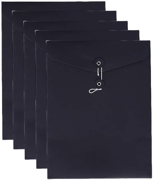 Amazon.com : VANRA Kraft String File Folder Filing Envelope Project ...