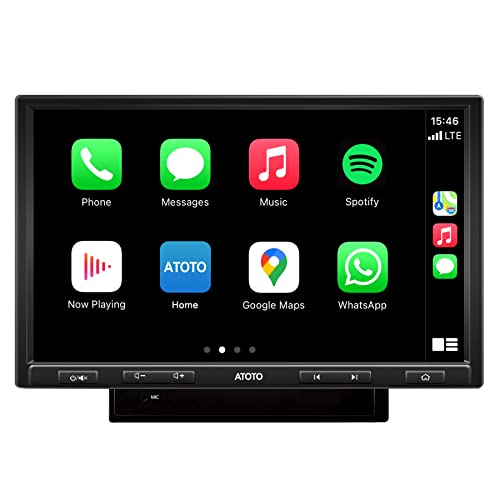 ATOTO F7 Pro F7G210PE 10 inch Double-DIN in-Dash Navigation - CarPlay ...