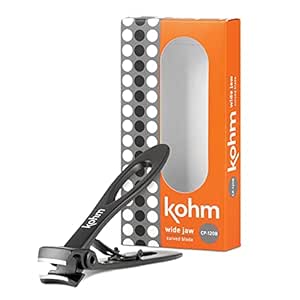 Amazon.com: KOHM Nail Clippers for Thick Nails - Heavy Duty, Sharp Wide ...