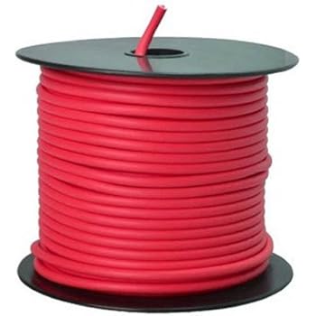 Southwire 55671523 Primary Wire, 12-Gauge Bulk Spool, 100-Feet, Red ...