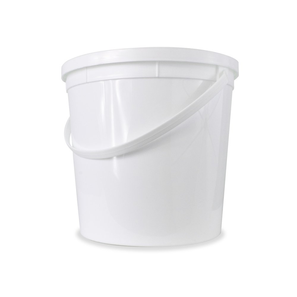 Food Grade 1.25 Gallon Bucket - 5 Pack With Lids the top Food Storage ...
