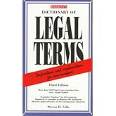 Amazon.com: Dictionary of Legal Terms: A Simplified Guide to the ...
