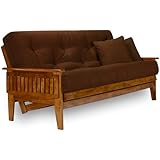 Amazon.com: Westfield Futon Frame - Queen Size, Solid Hardwood in ...