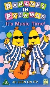 Bananas In Pyjamas: It's Music Time! [VHS]: Karina Kelly, Nicholas ...