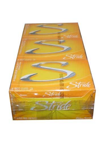 Amazon.com : Stride Forever Fruit Gum, (12-14 Stick Packs) : Chewing ...