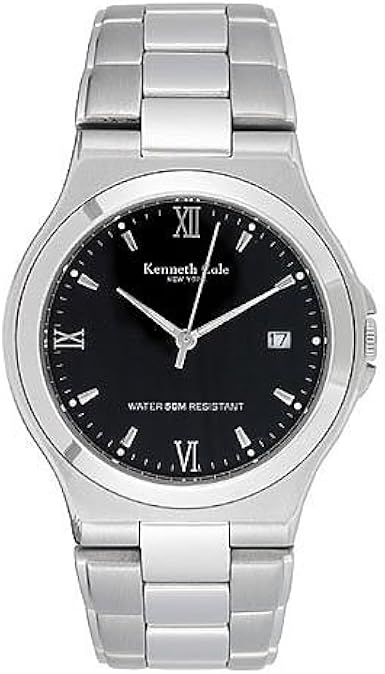 Kenneth Cole Date Silver 50M Mens Watch: Amazon.ca: Watches