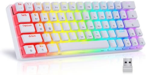 سعر TK63 Wireless Keyboard Bluetooth/2.4G/USB Wired 60% Mechanical ...