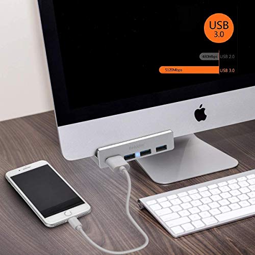 Powered USB Hub 3.0 – Rekidm USB Hub with Extra Power Supply Port ...