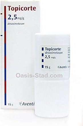 Topicorte Cream 0.25 % (15 g) (Inflammatory Skin) 1pc: Amazon.ca: Cell ...