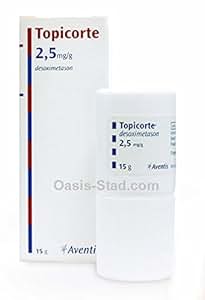 Topicorte Cream 0.25 % (15 g) (Inflammatory Skin) 1pc: Amazon.ca ...